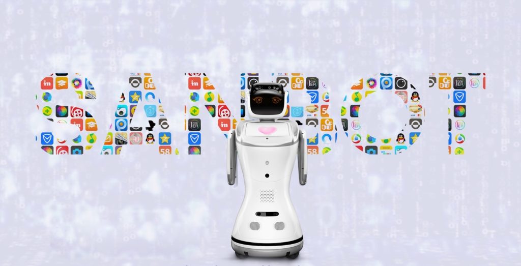Sanbot Elf (Eva) – Vía Aérea – Rotatecno